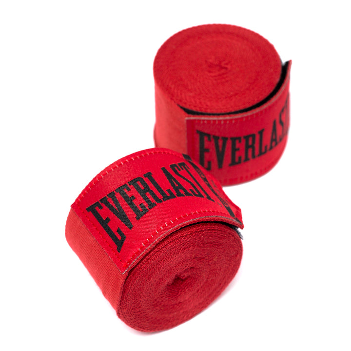 Elite 180 inch Hand Wraps - Red | Everlast Australia