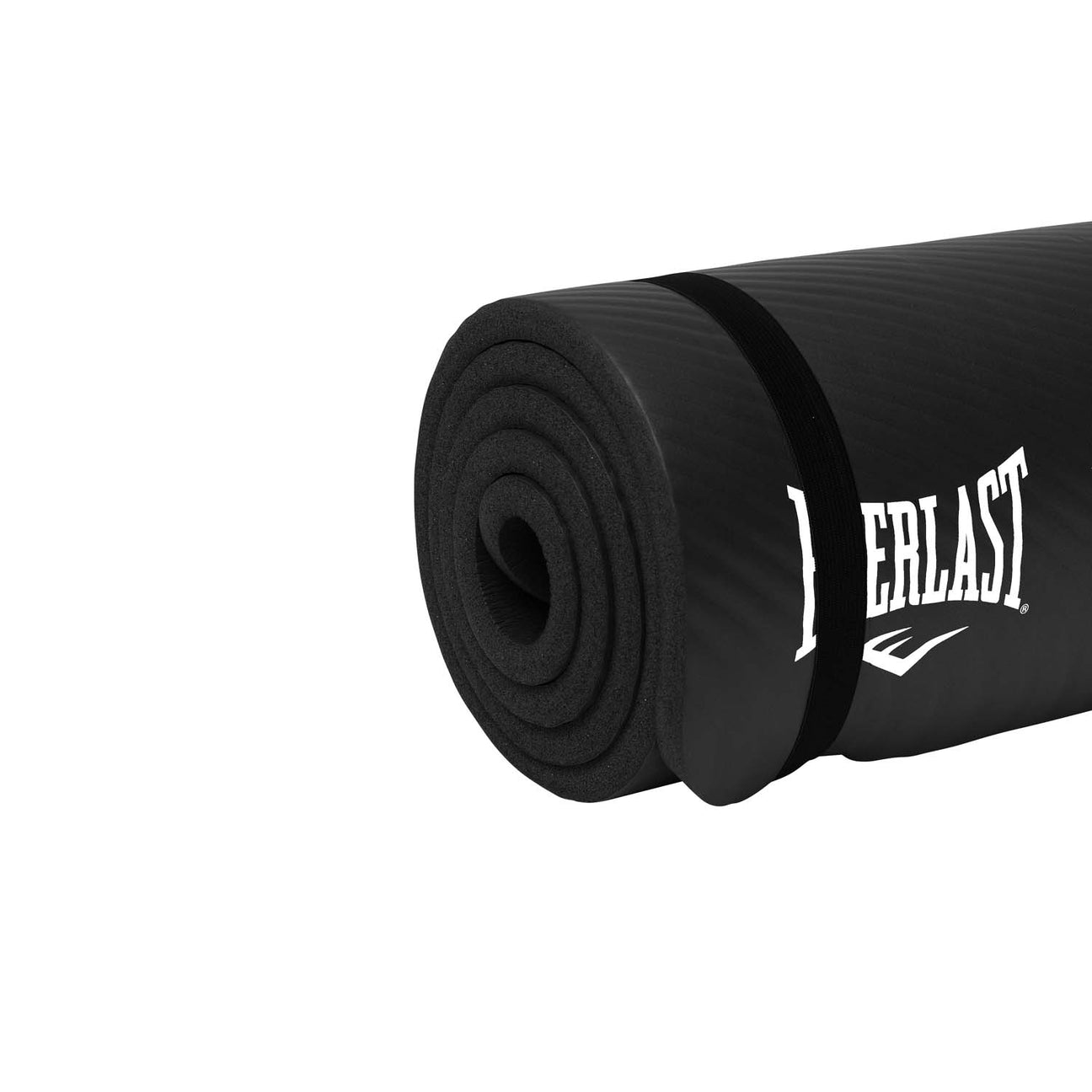 Black Exercise Mat, 183cm x 61cm x 15mm | Everlast Australia